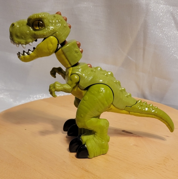 Mattel | Toys | Jurassic World Tyrannosaurus Rex Green T Rex Jurassic ...